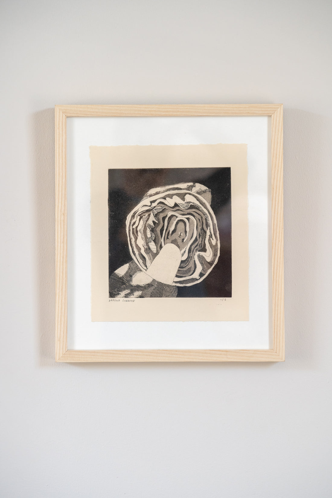 'Dancing Cabbage' Original Etching – MIMMO Studios