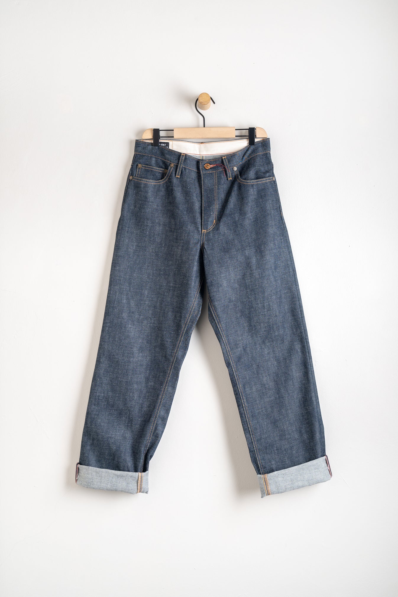Hiut Denim Co. Cotton Peggy Selvedge Jeans – MIMMO Studios